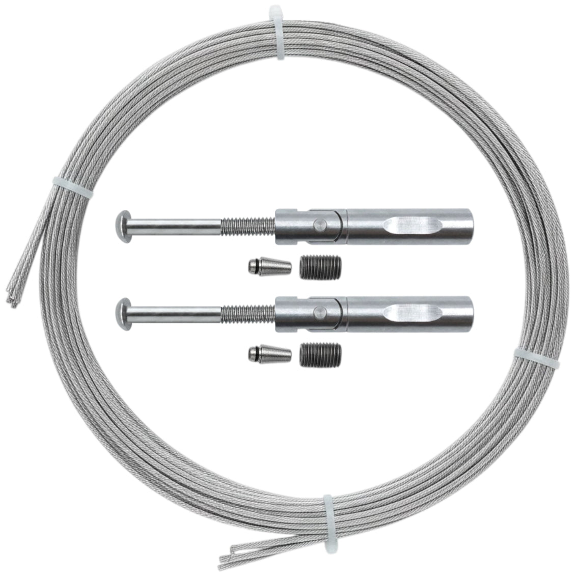 1/8" Cable Railing Stair Run Kit for Metal Posts - 316 Stainless Steel ...